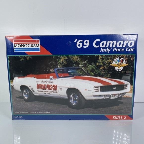 Monogram | Toys | Monogram 69 Camaro Indy Pace Car 25 Scale Sealed ...